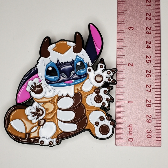 Nerd Alert Production | Jewelry | Jumbo 3 Inch Stitch As Appa Enamel ...